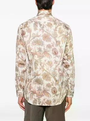 Etro Paisley-print Long-sleeve Shirt