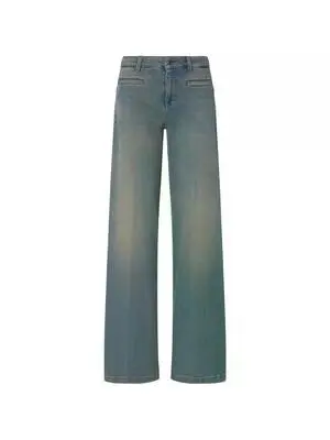 Liu Jo High Waist Flare Jeans With Welt Pockets