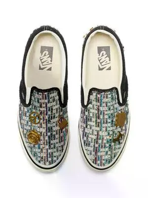 VANS Premium Classic Charm-embellished Sneakers