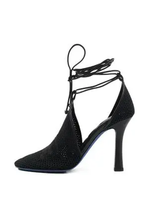 Burberry Pointed Toe Lace-up Stiletto Heel Pumps