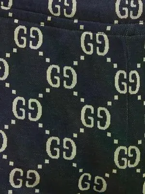 Gucci Monogram-pattern Side-stripe Track Pants