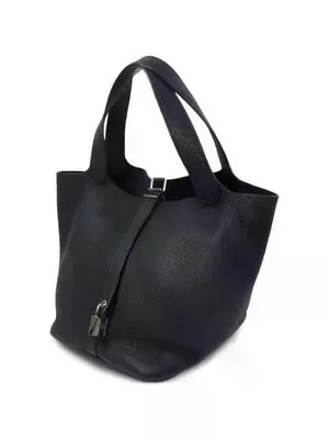 Hermès Mm Picotin Tote Bag - Blue