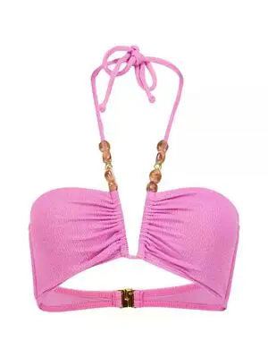 VIX PAULA HERMANNY Kiana Carol Bikini Top - Pink