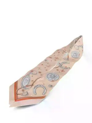 Hermès Twilly Graphic-print Scarf