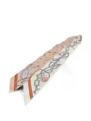 Hermès Twilly Graphic-print Scarf