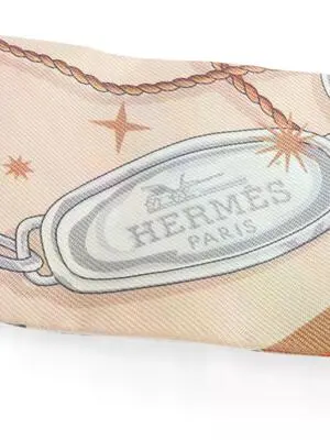 Hermès Twilly Graphic-print Scarf
