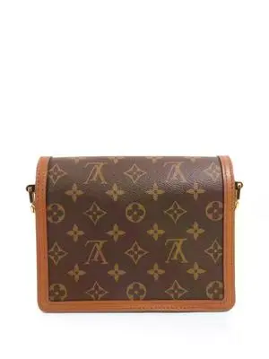 LOUIS VUITTON Mini Dauphine Monogram Shoulder Bag - Brown