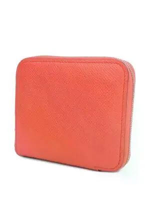 Hermès Epsom-leather Wallet - Orange