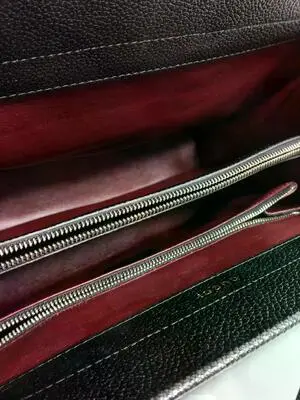 Gucci Gg Zumi Two-way Leather Tote Bag - Black
