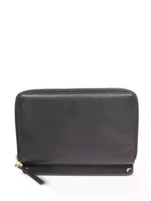 Balenciaga Round Zip-around Wallet - Black