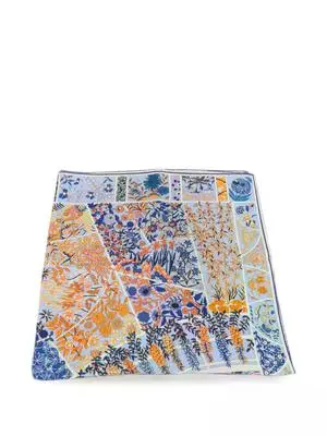 Hermès Silk Scarf - Blue