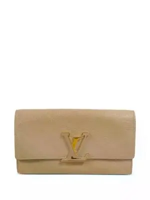 LOUIS VUITTON Capucines Long Wallet - Neutrals