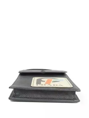 Prada Saffiano-leather Mini Phone Pouch