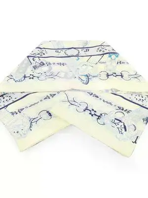 Hermès Graphic-print Scarf
