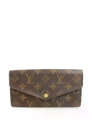 LOUIS VUITTON Sarah Wallet Brown