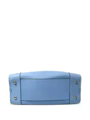 Loewe Amazona Leather Tote Bag - Blue