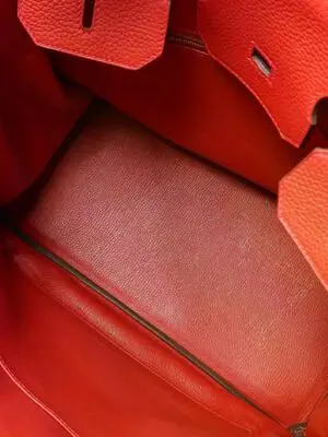 Hermès 35 Birkin Handbag - Red