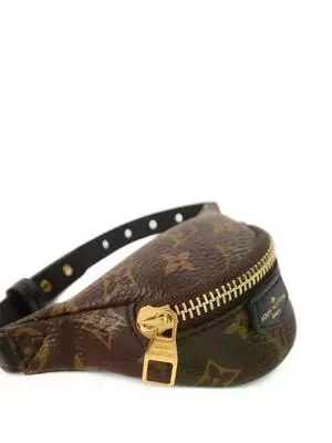 LOUIS VUITTON Monogram Bumbag Charm Bracelet