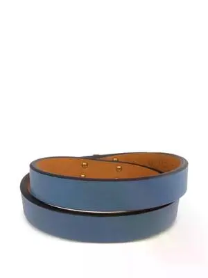 Hermès Mini Kelly Double Tour Bracelet - Blue