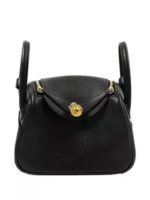 Hermès Mini Lindy Calfskin Tote Bag