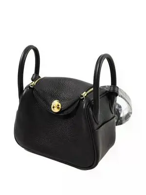 Hermès Mini Lindy Calfskin Tote Bag