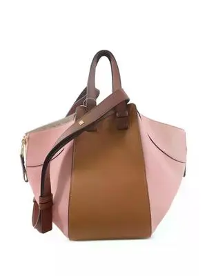 Loewe Small Hammock Leather Shoulder Bag - Brown