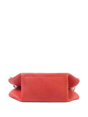 Hermès Opli 24 Leather Shoulder Bag - Red