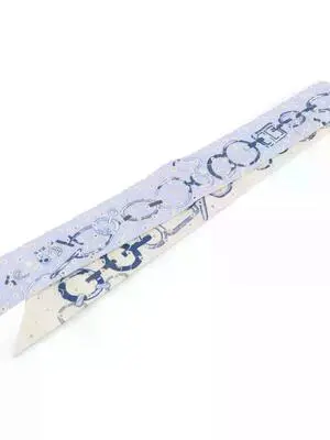 Hermès Twilly Embroidered Scarf