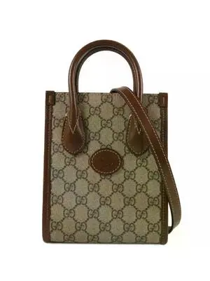 Gucci Gg Supreme Mini Tote Bag