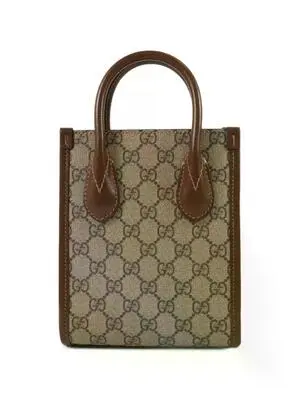 Gucci Gg Supreme Mini Tote Bag