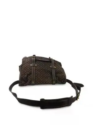 LOUIS VUITTON Monogram Mini Lin Saumur Shoulder Bag