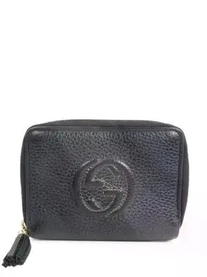 Gucci Soho Interlocking G Wallet - Black