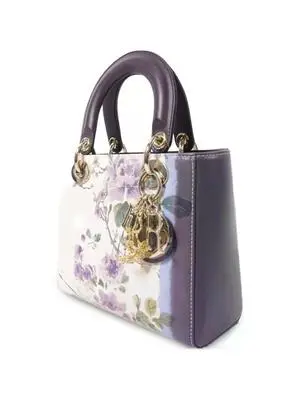 Dior Lady My Abcdior Tote Bag - White