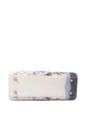 Dior Lady My Abcdior Tote Bag - White