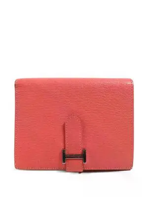 Hermès Bearn Compact Wallet - Pink