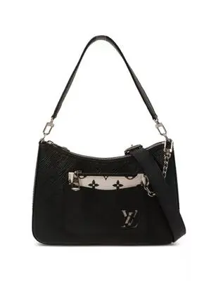 LOUIS VUITTON Marelle Epi Shoulder Bag - Black
