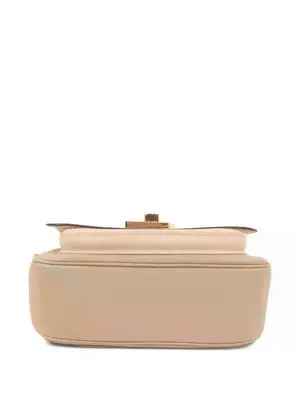 LOUIS VUITTON Lockme Tender Leather Tote Bag - Neutrals