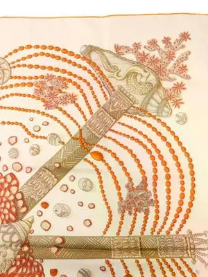 Hermès Chemins De Corail Scarf