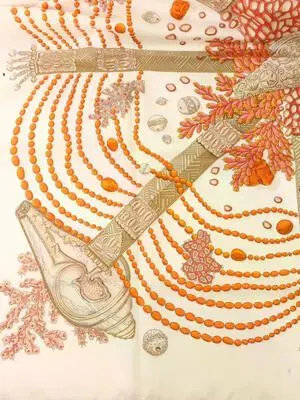 Hermès Chemins De Corail Scarf
