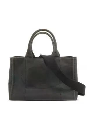 Prada Logo Print Tote Bag