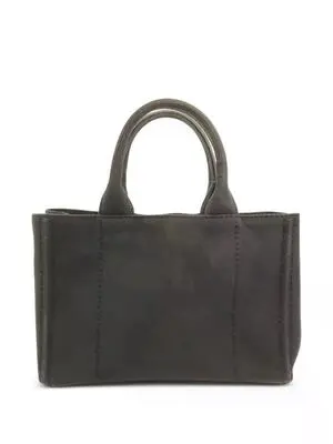 Prada Logo Print Tote Bag