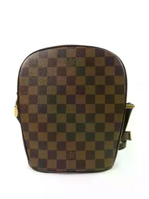 LOUIS VUITTON Damier Ebène Ipanema Pm Shoulder Bag - Brown