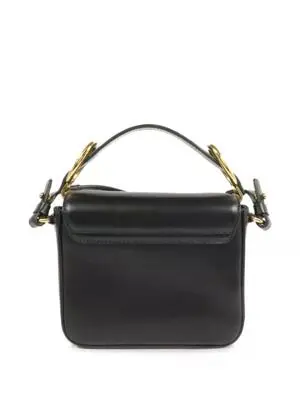 Chloé Mini C Two-way Calfskin Shoulder Bag - Black