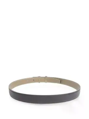 Hermès Epsom Swift Leather Belt With Beaded H Buckle