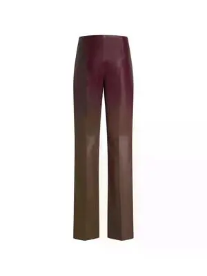 Etro Degradé Leather Trousers