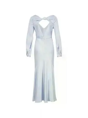 Gabriela Hearst Peyton Maxi Dress - Blue