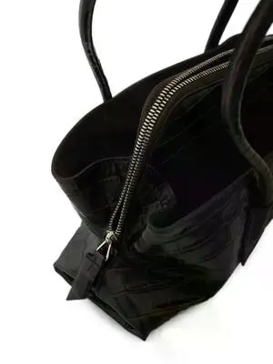 Attico Small La Passeggiata Tote Bag - Brown