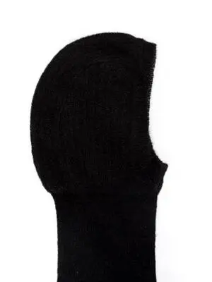 ANN DEMEULEMEESTER Ribbed Knit Balaclava