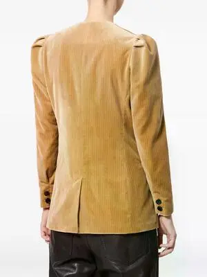 Isabel Marant Étoile Fereole Velvet Pinstripe Jacket