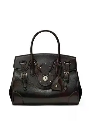 Ralph Lauren Soft Ricky Distressed Leather Tote Bag
